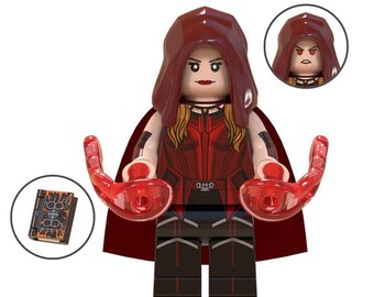 Scarlet Witch Minifigure - Etsy