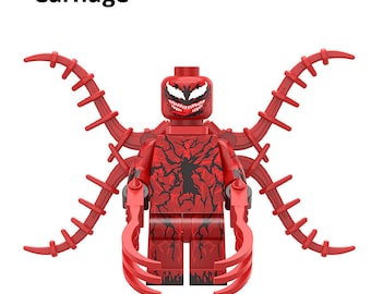 Carnage Minifigure - Etsy
