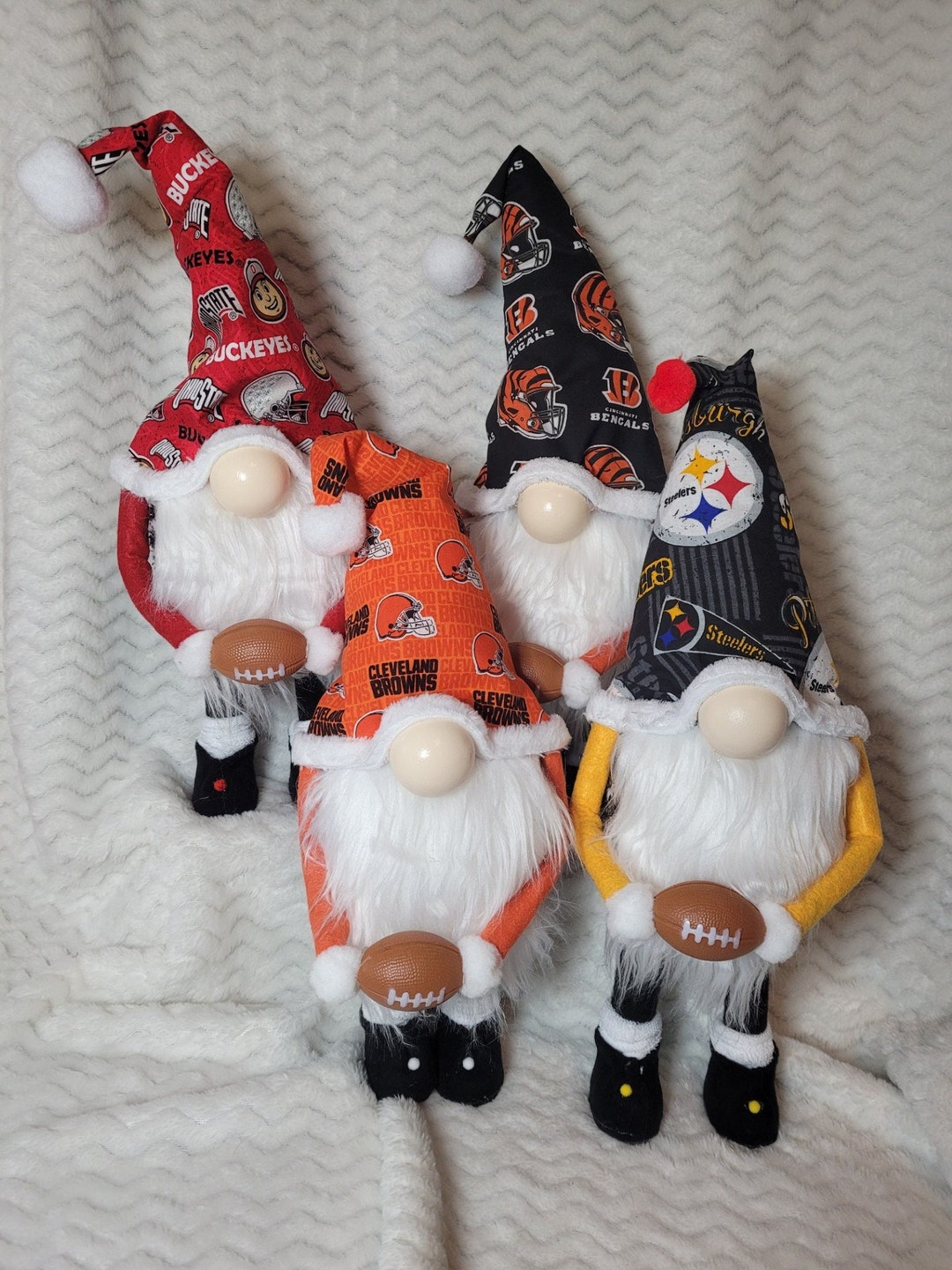 Handmade Football Team Gnome, Sports Fan Decor - Etsy
