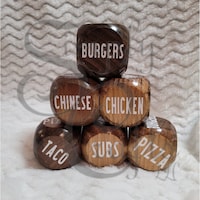 Design Your Own Dinner Dice, Lunch Dice, Restaurant Dice, Craft ...