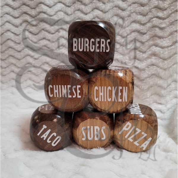 Dinner Dice - Etsy