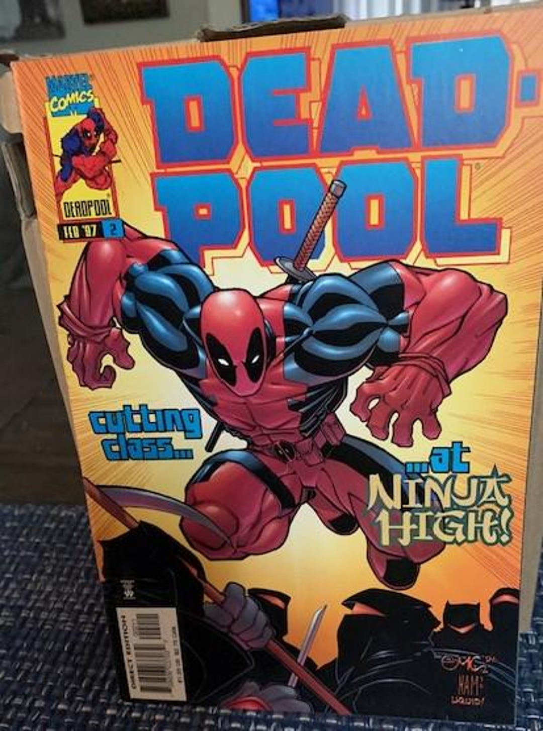 DEADPOOL Comic Book FEB 97 Issue # 2 in Plastic Near Mint - Etsy
