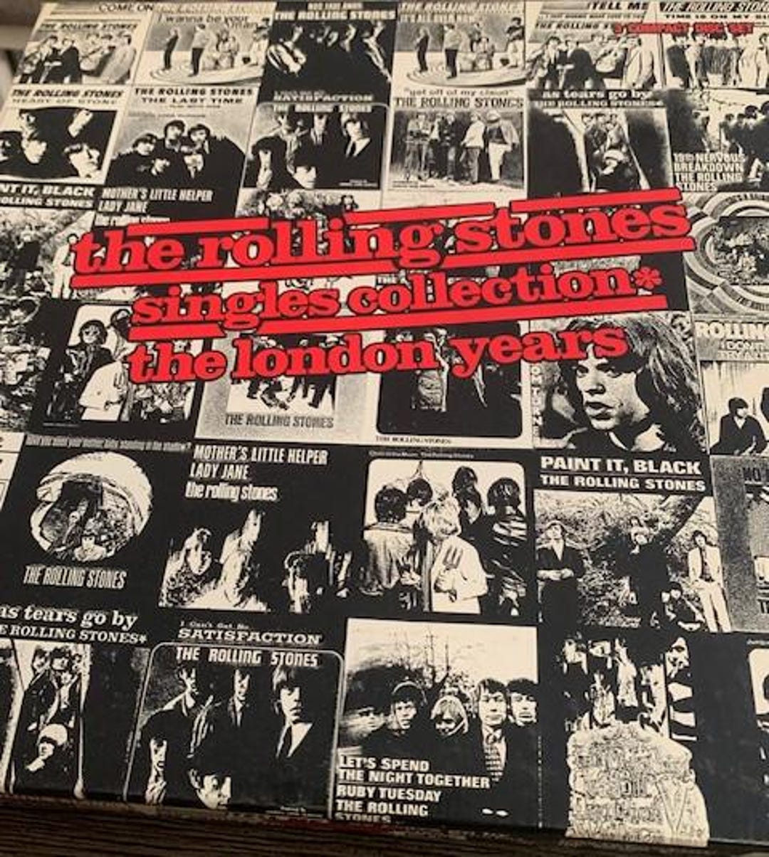 The ROLLING STONES Singles Collection the London Years 3 Cds Plus Huge ...