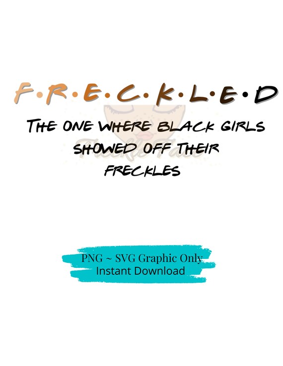 Freckled Friends Theme SVG Sublimation Cut Designs Freckled - Etsy