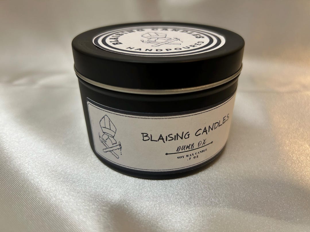 Dumb Ox - Old Book Musk Scented Candle - Etsy