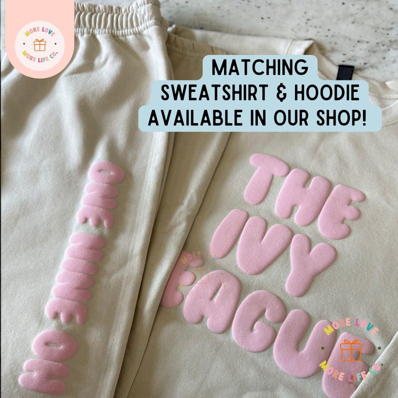 Custom Puff Sweatpants Team Spirit Dance Cheer Team Warmup Uniform ...