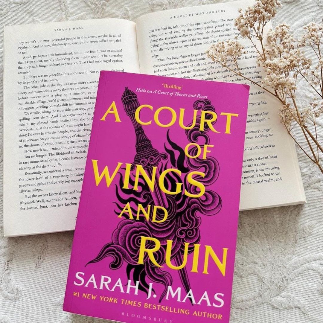 Annotated a Court of Wings and Ruin | Sarah J. Maas | Book Cover ...