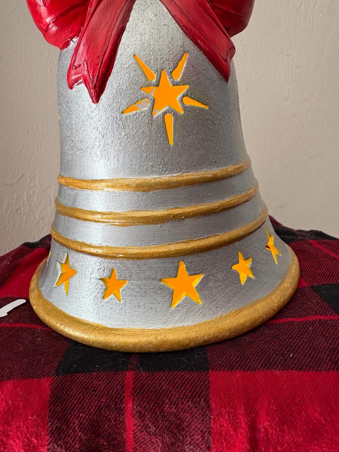 Lighted Holiday Bell - Etsy