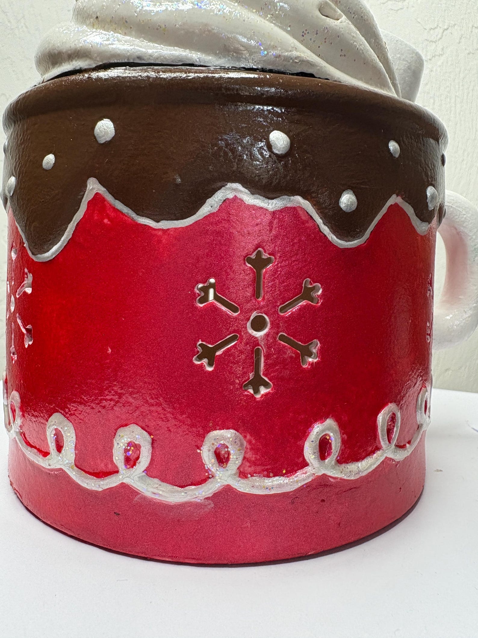 Lighted Hot Cocoa Mug - Etsy