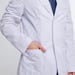 Men's Medical Blazer - Modern Doctor Jacket, Embroidered Cotton Blend ...