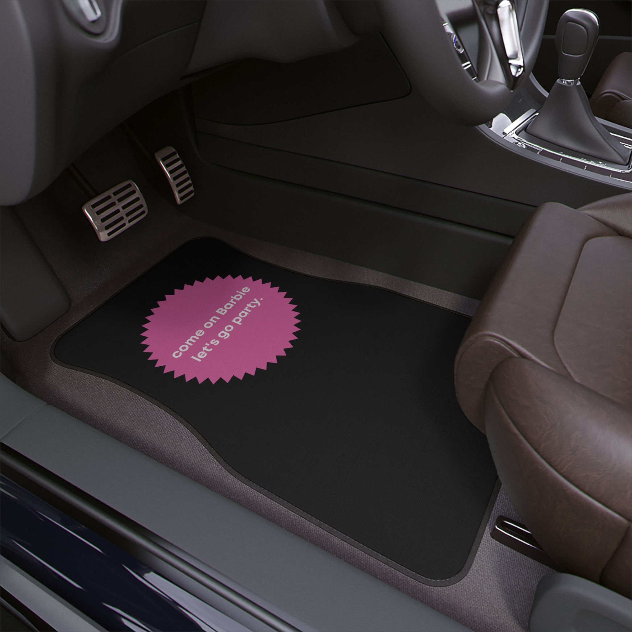 Come on Barbie Let's Go Party | Car Floor Mat, Truck Mat, Front Mats ...