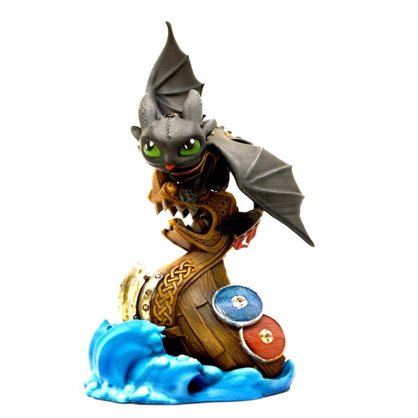 Toothless 3d Model - Etsy