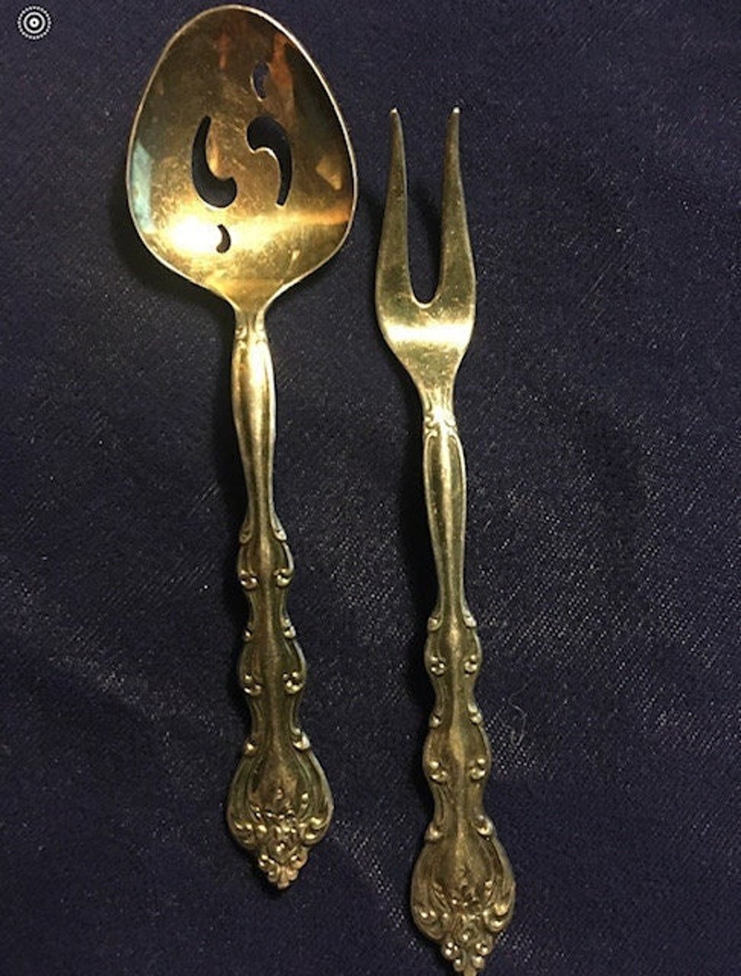 1950s Olive /pickle Fork and Spoon, International Silver-plate, 2 ...