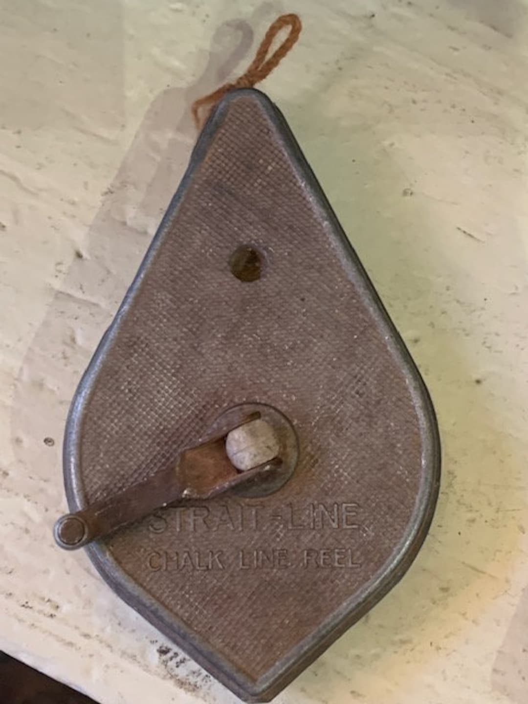 1950s Strait-line Chalk Line Reel, Irwin Co., Wilmington Ohio, Plumb ...