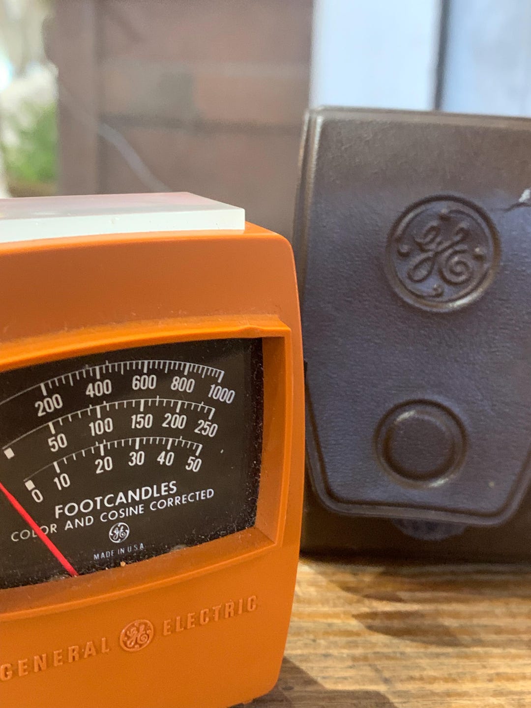 1960s GE Foot Candle Meter, Color Corrected, With Case - Etsy
