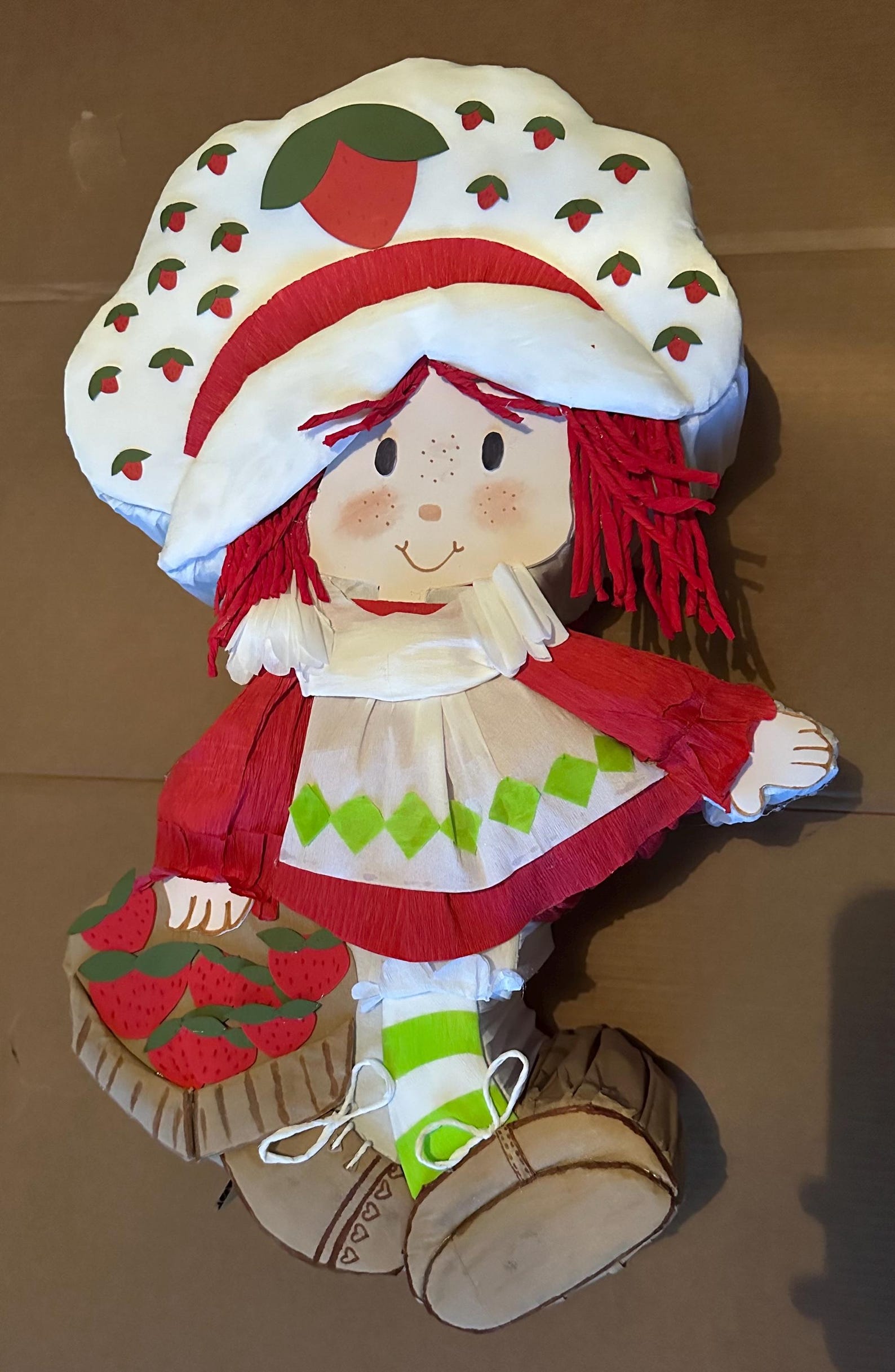 Strawberry Shortcake Girl Piñata - Etsy