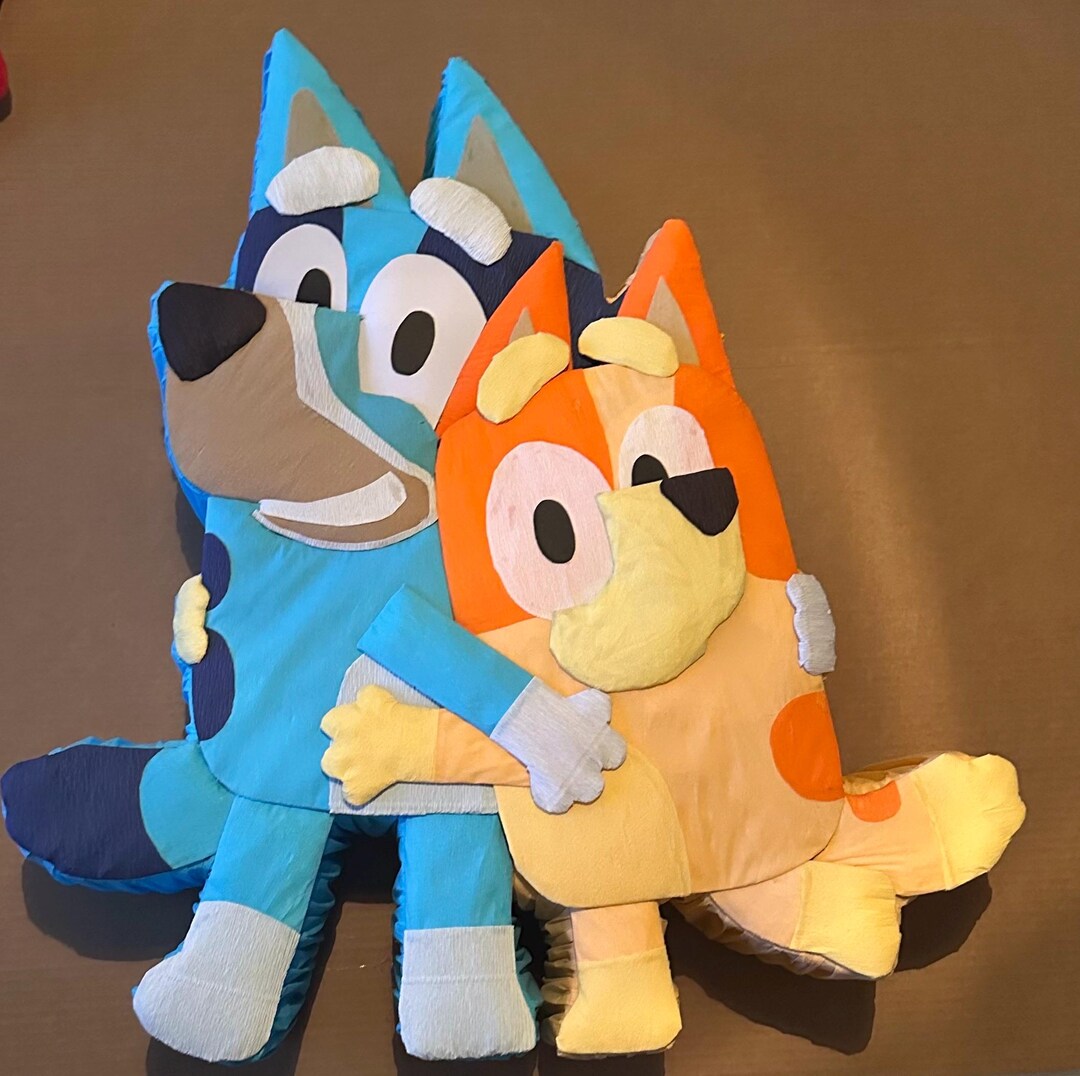 Bluey and Bingo Piñata - Etsy