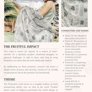 Honeydew Prayer Scarf | God Our Refuge & Shelter Bible Verse ...