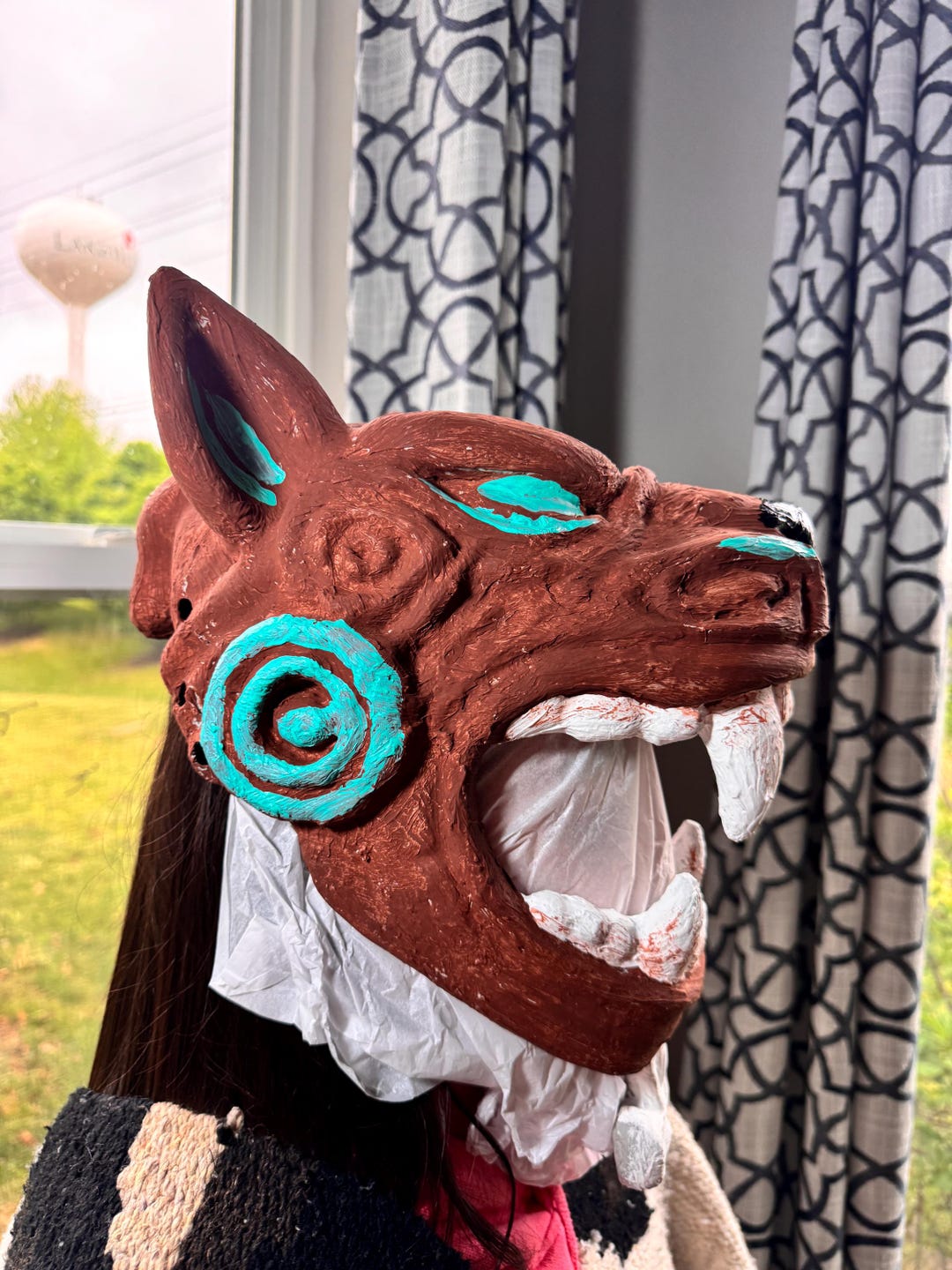 Aztec Warrior Penacho of Tepeyollotl | Turquoise & Terracotta Cupilli ...