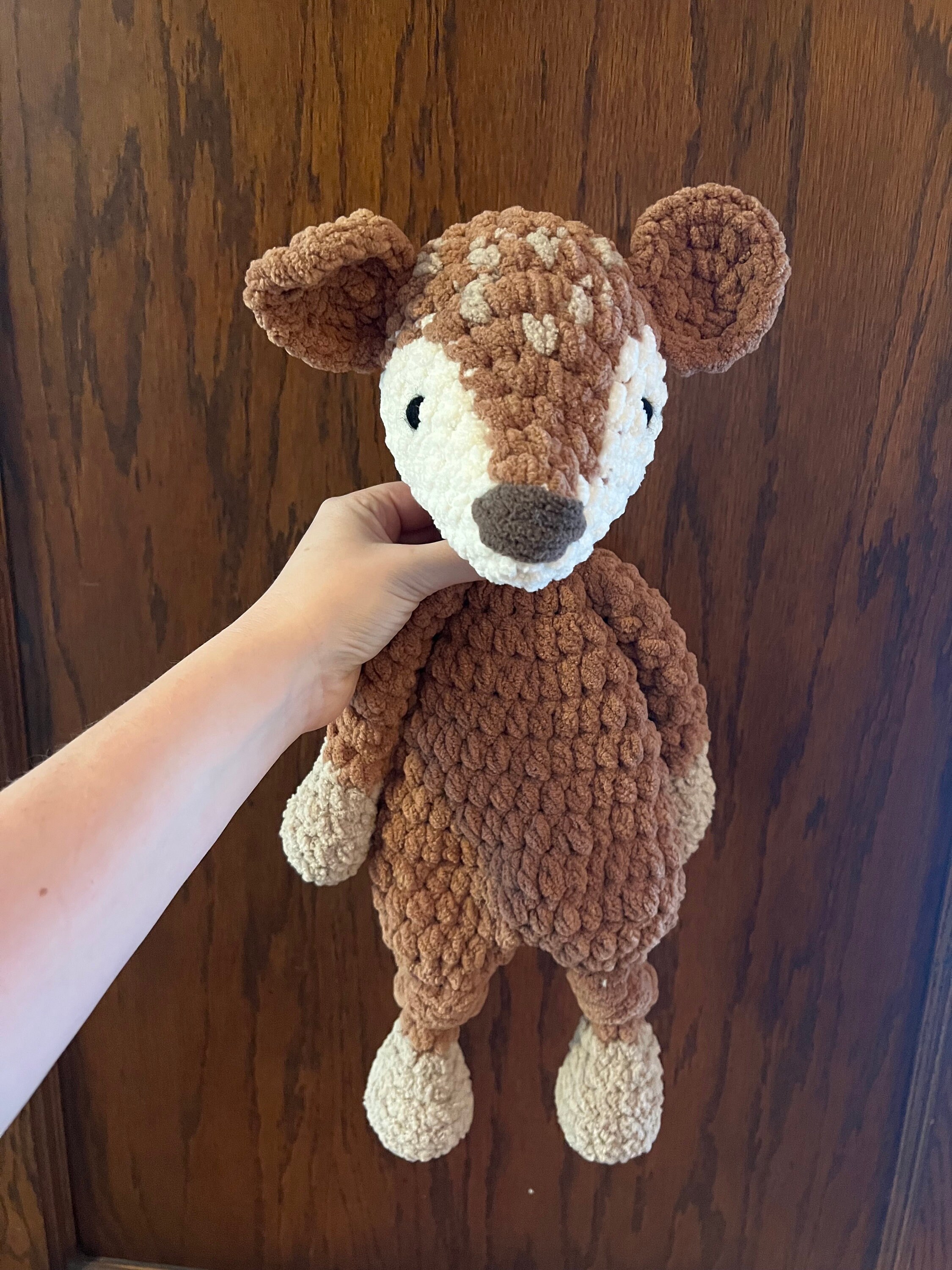 Fawn Snuggler Fawn Lovey Crochet Fawn - Etsy