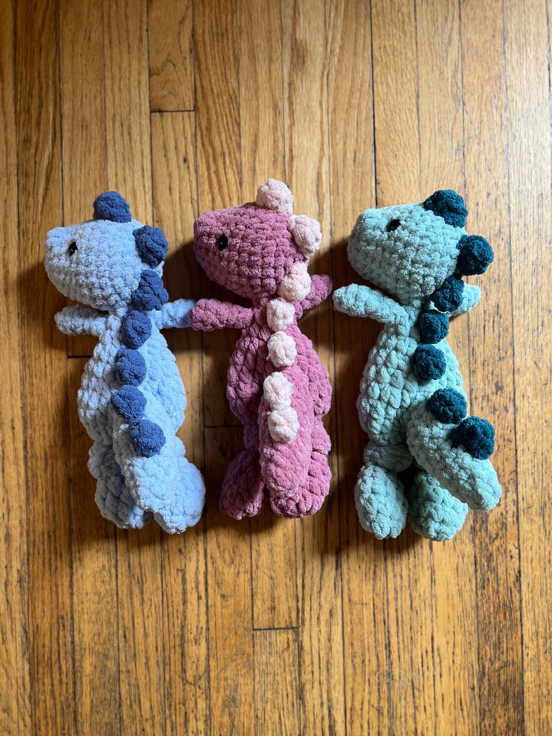 Made to Order | Crochet Dinosaur Snuggler | Custom Order - Etsy