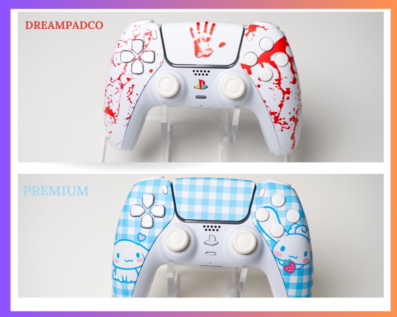 Premium PS5 Controllers With Back Buttons Hello Kitty,crime Scene ...
