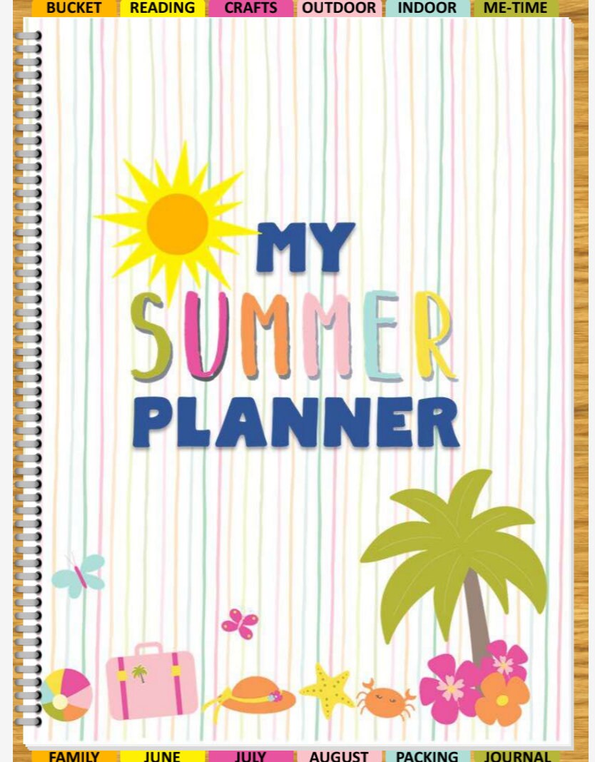 My Summer Planner (printable) - Etsy