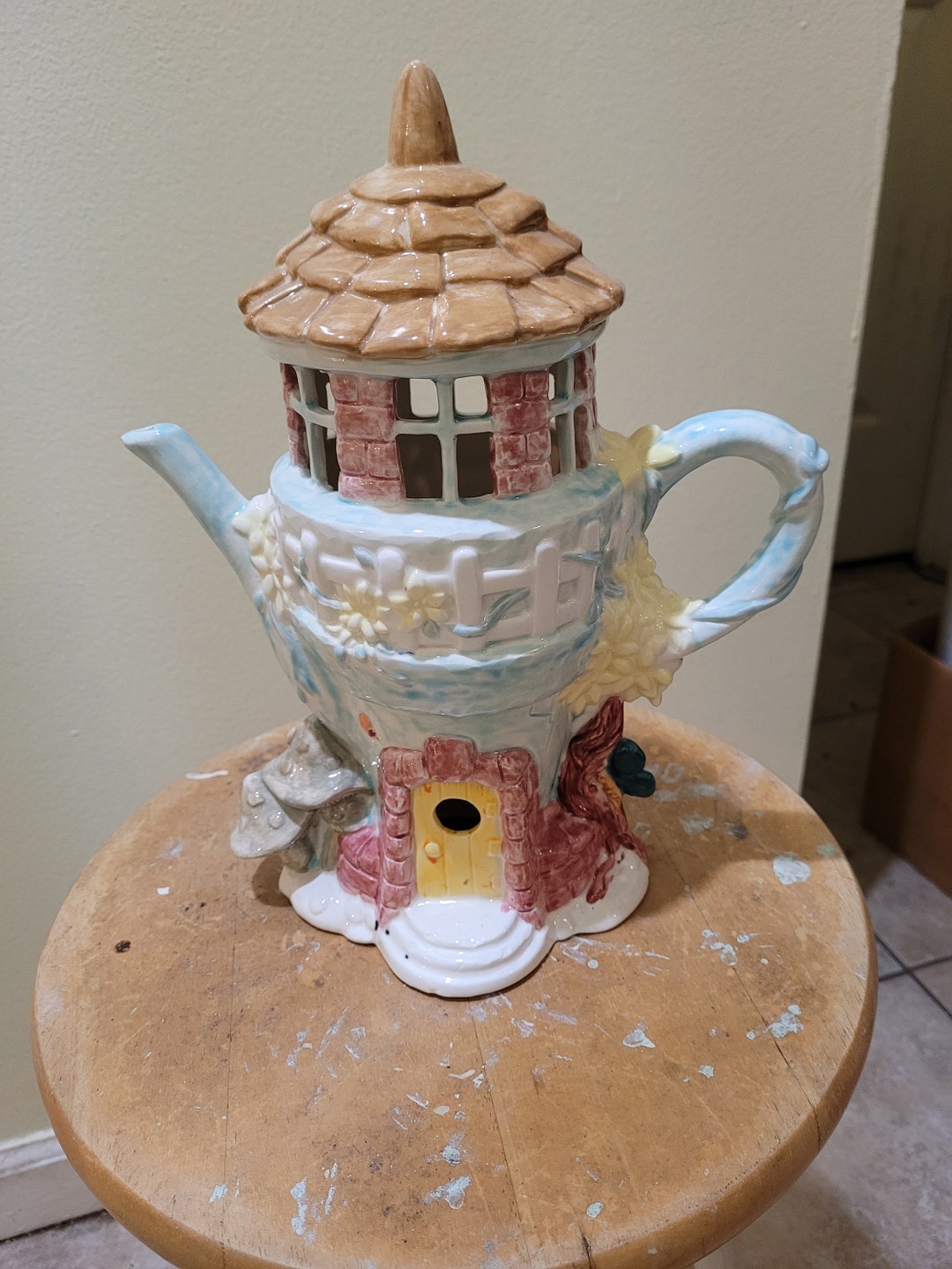 Tree House Tea Pot - Etsy