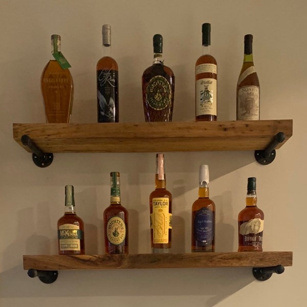 Whiskey Shelves - Etsy