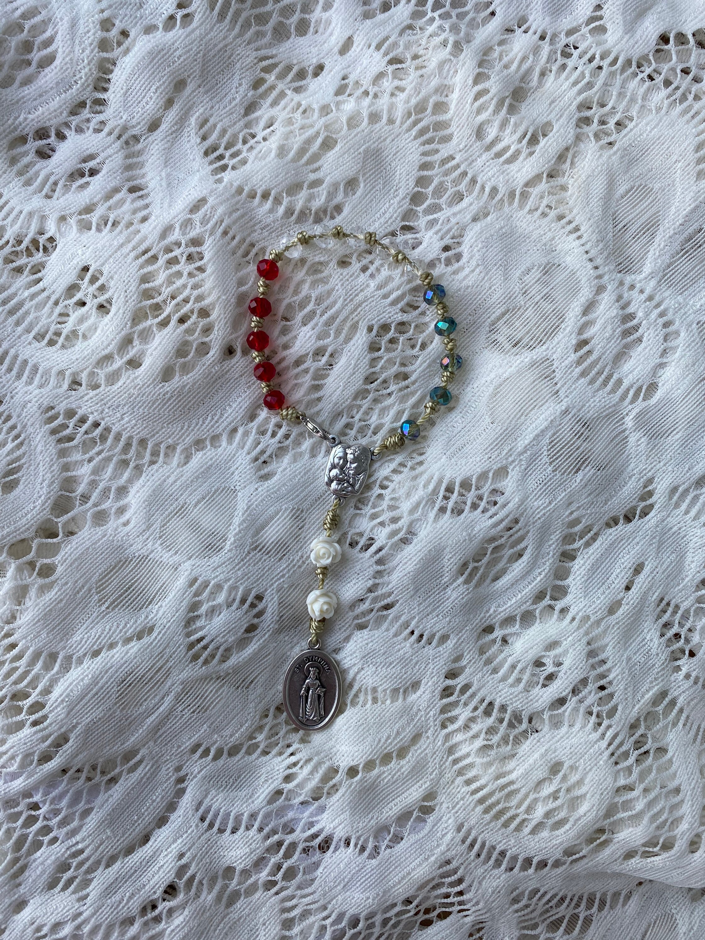 St. Dymphna Chaplet - Etsy