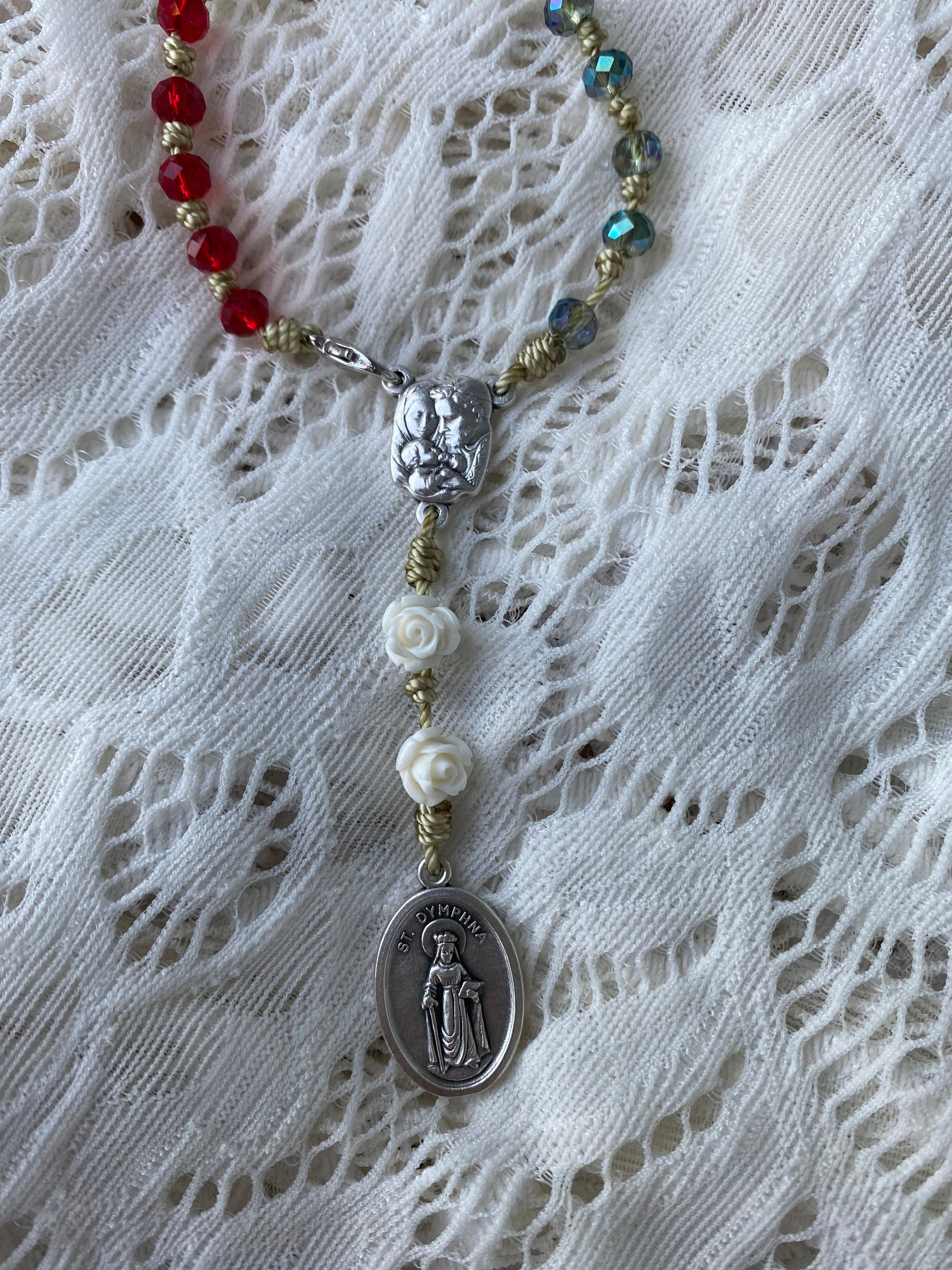 St. Dymphna Chaplet - Etsy