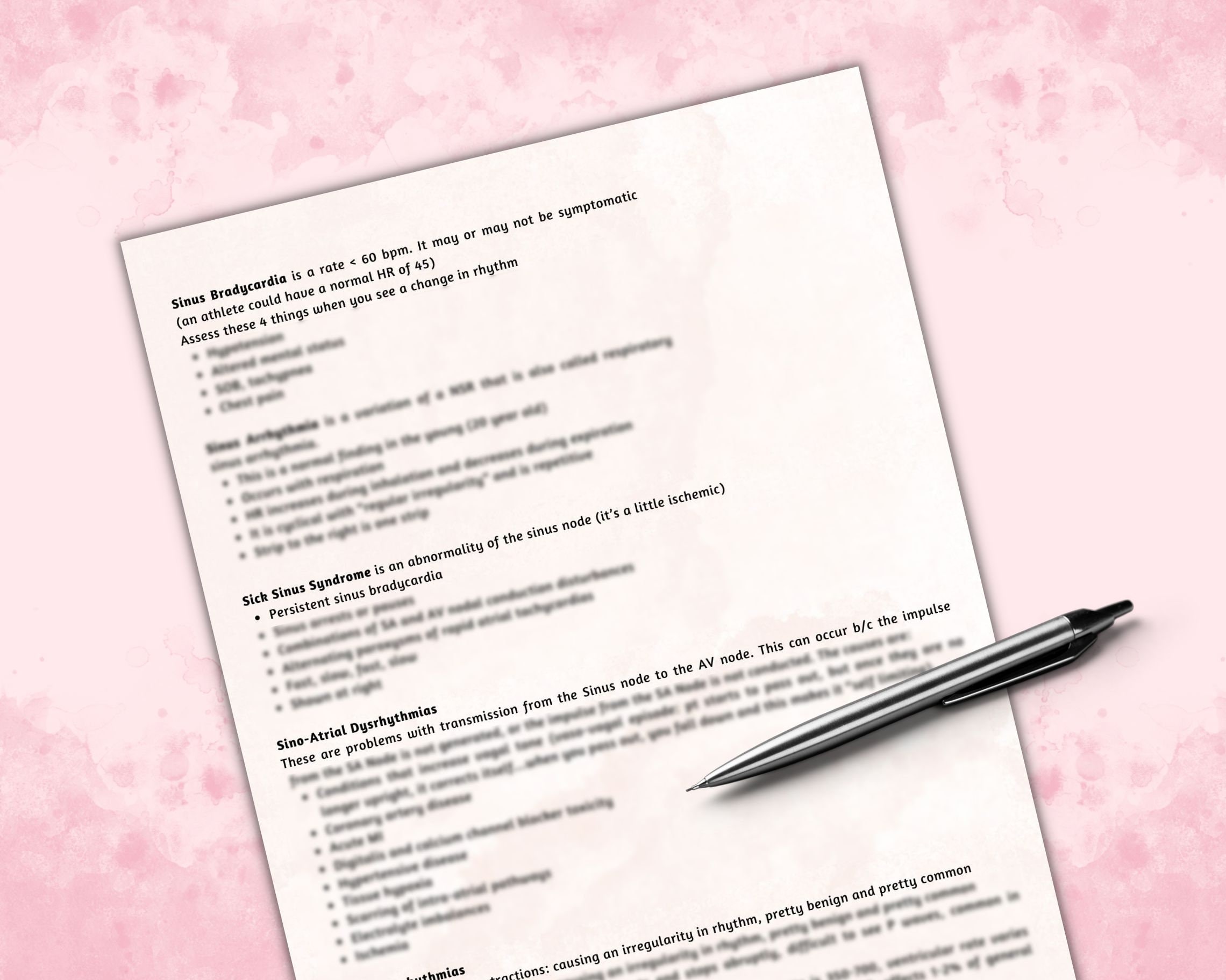 Ekg Study Guide, Ekg Interpretation, Ekg Rhythm, Ekg Cheat Sheet ...