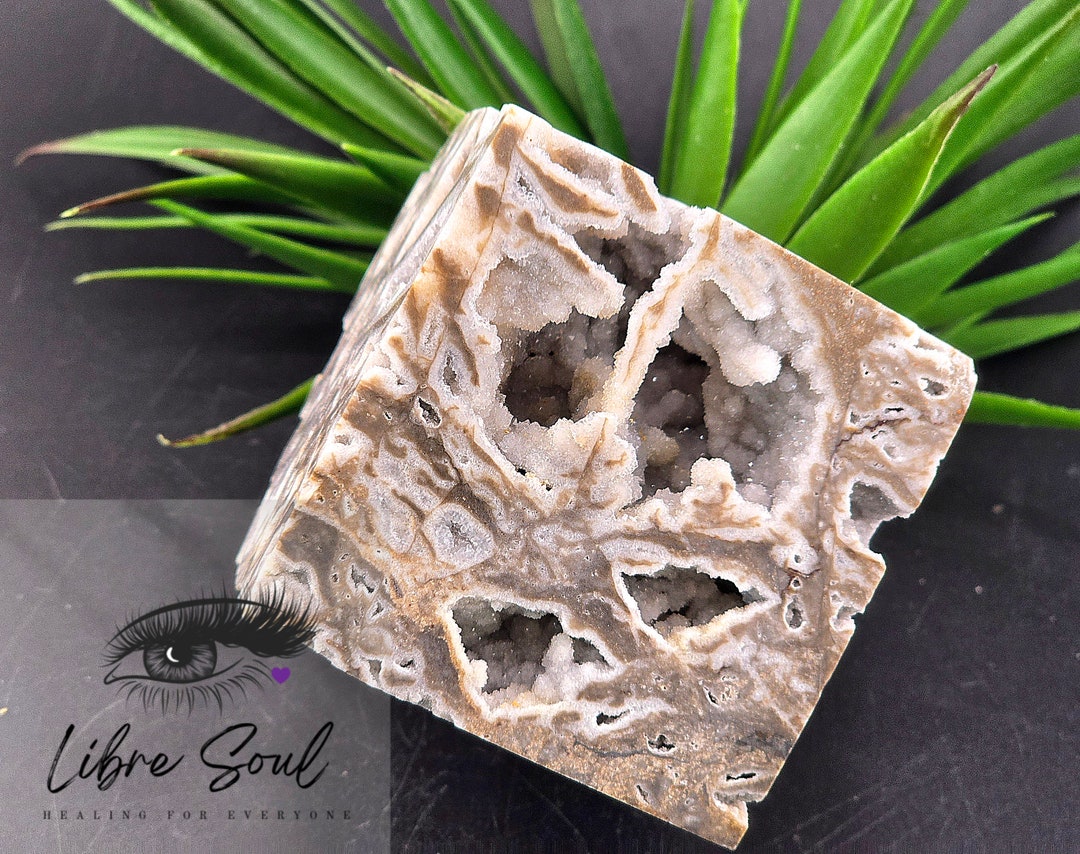Natural Sphalerite Heptahedron With Tons of Druzy - Etsy