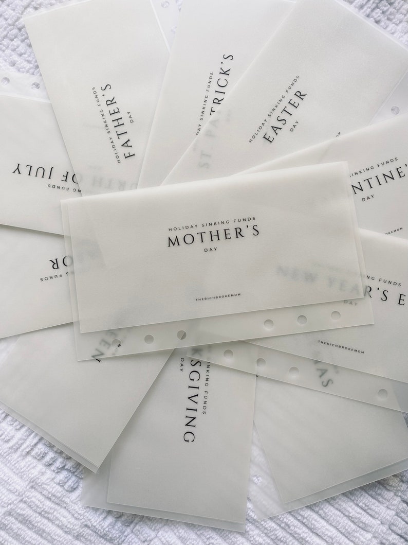 Custom Holiday Personal/a6 Envelopes - Etsy