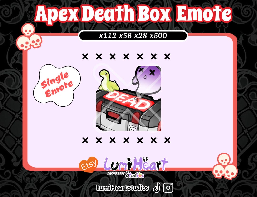 Apex Legends Death Box Single Emote - Etsy