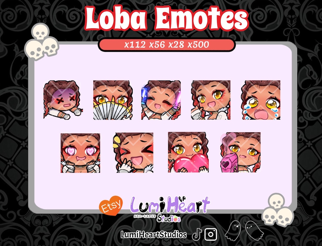 Loba Apex Legends Emote Bundle - Etsy