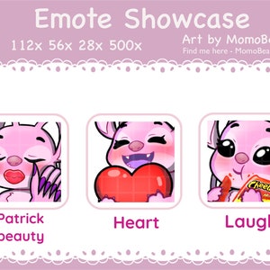 Angel Emote Bundle Lilo and Stitch - Etsy