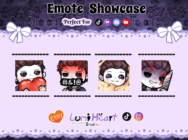 Michael Myers Emote Bundle - Etsy