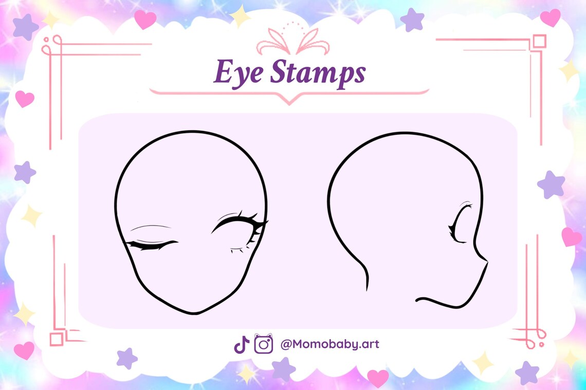 Cute Eye Stamp Brushes - Etsy