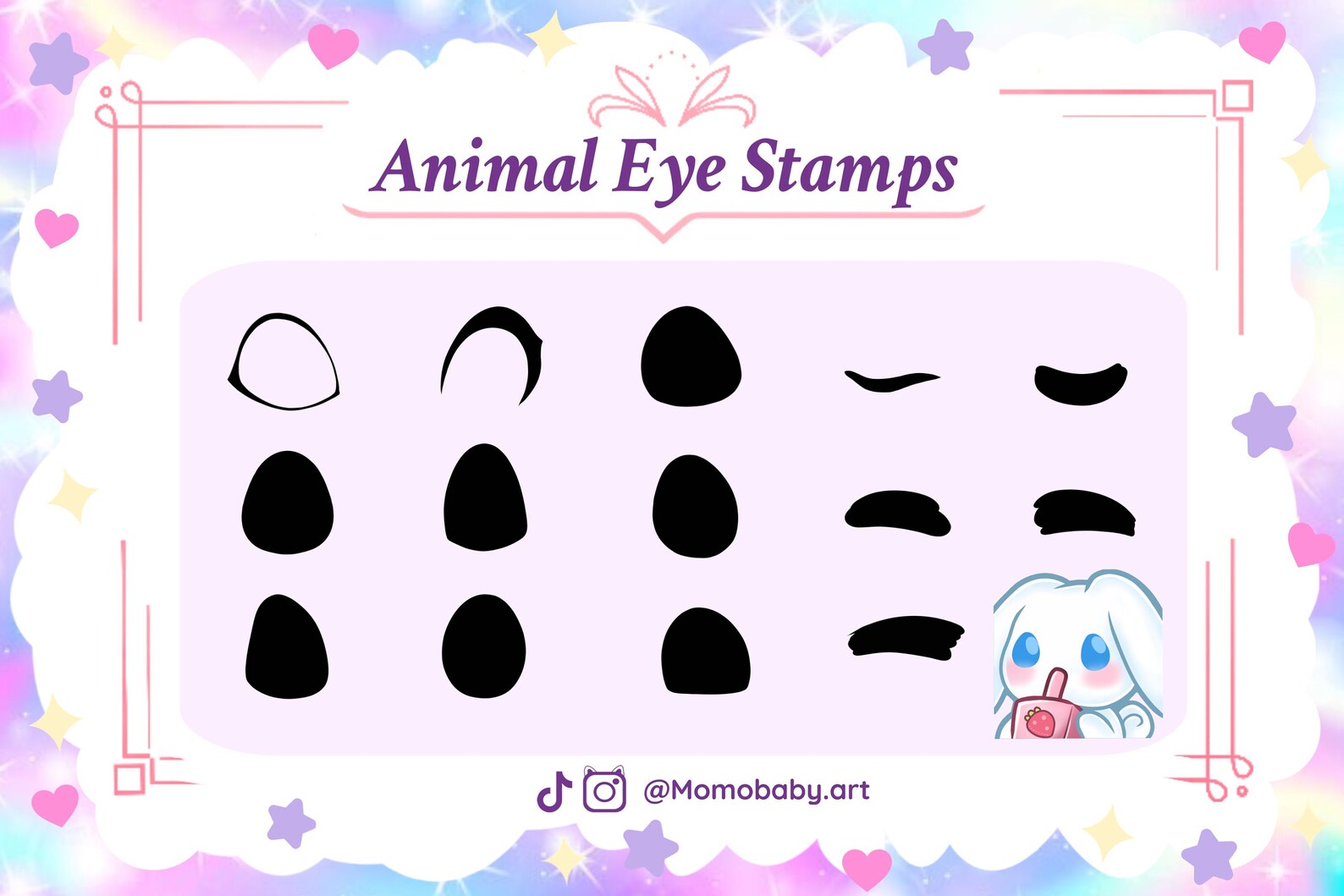 Cute Eye Stamp Brushes - Etsy