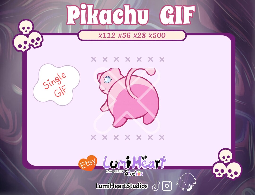 Funny Mew Pokemon GIF Dance - Etsy