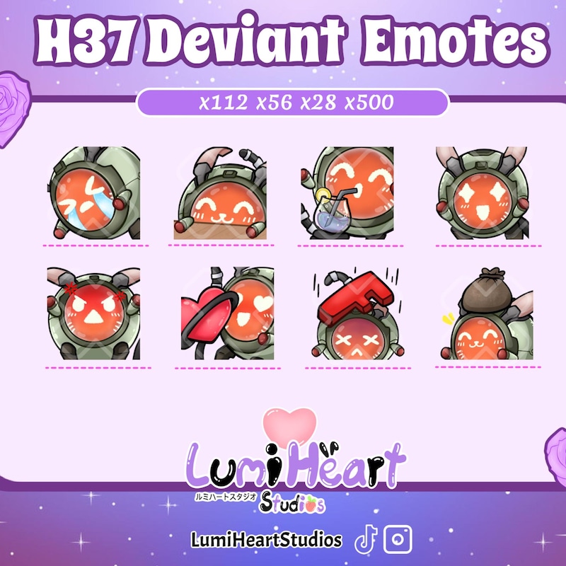 Once human twitch emotes - Etsy.de