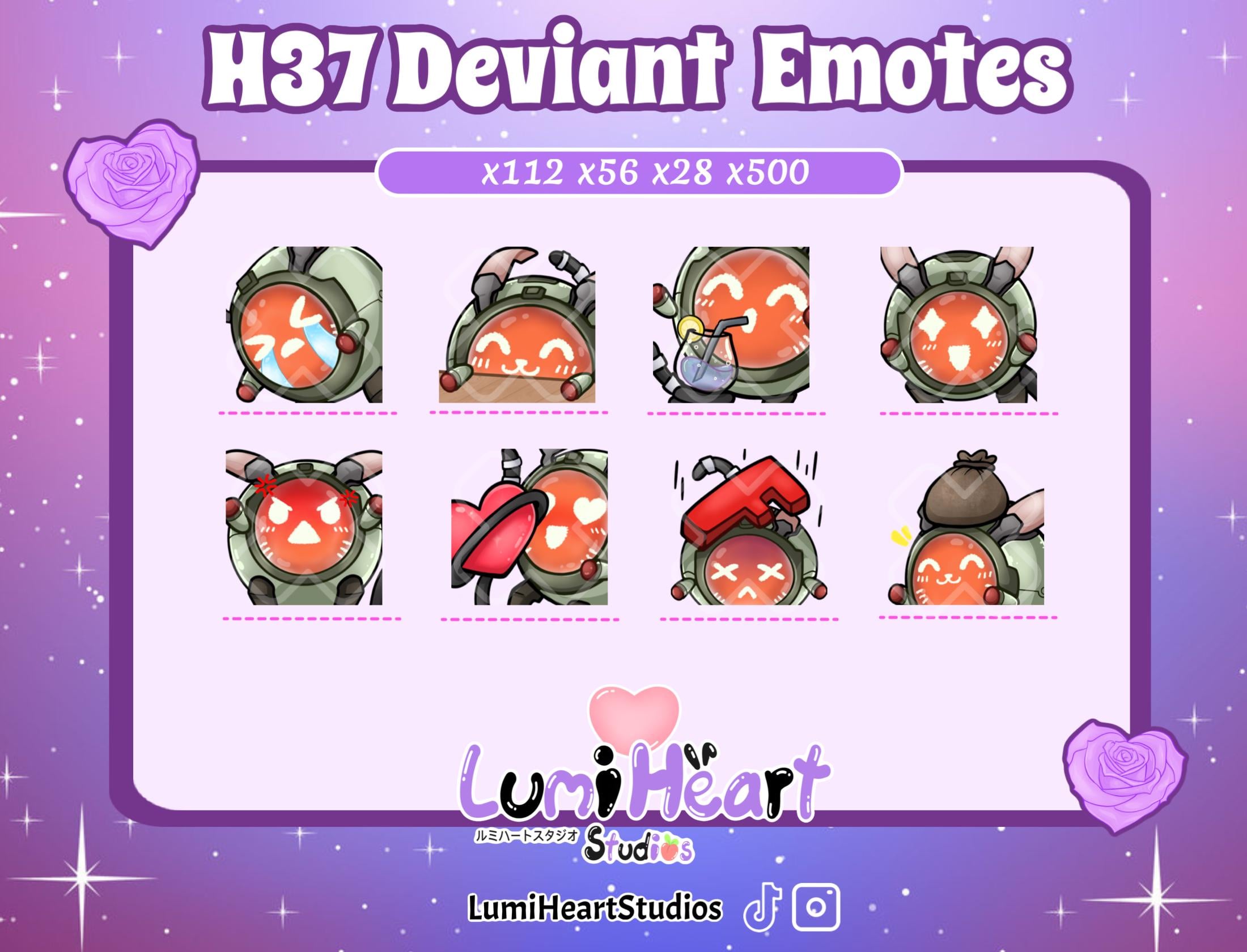 H37 Deviant / Oncehuman Emote Bundle - Etsy Canada