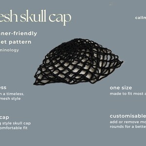 Crochet Trellis Mesh Cap PDF PATTERN ONLY Basic Mesh Cap No. 3 Juliet ...