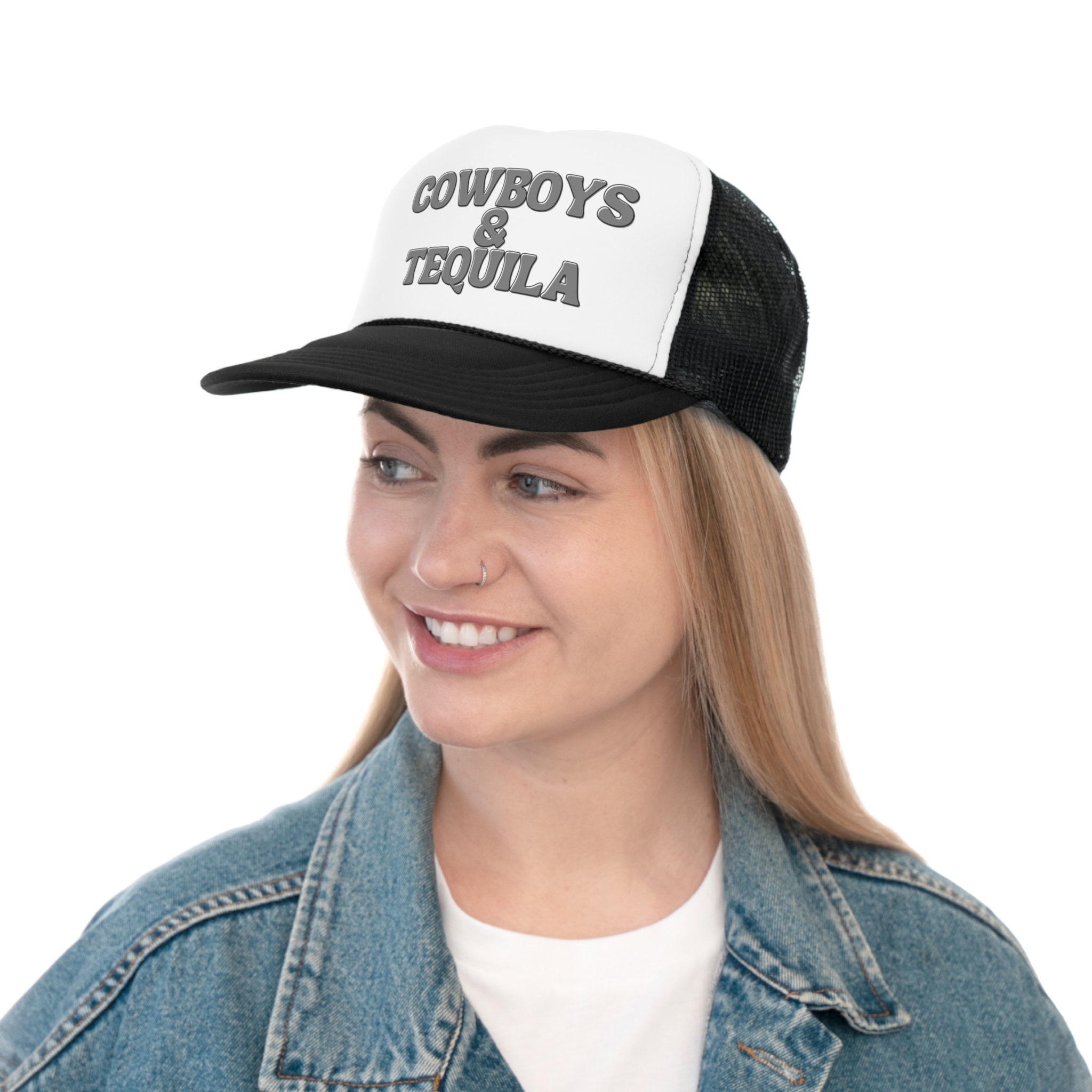 Cowboys & Tequila Trucker Cap - Etsy