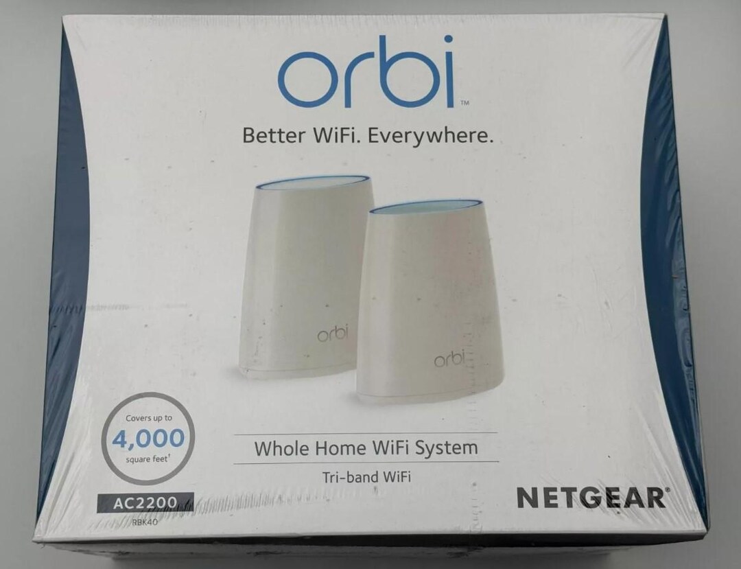 Netgear Orbi AC2200 RBK40 Wi-fi System Router Tri-band Whole Home - Etsy