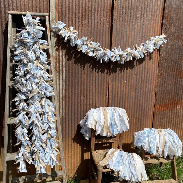 Rag Garland - Etsy