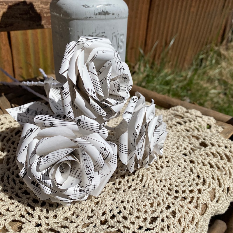 Sheet Music Bouquet - Etsy