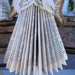 Book Page Angel Crystal - Etsy