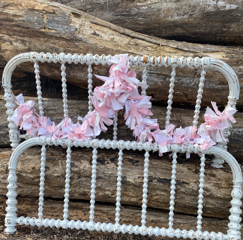 Shades of Pink Rag Garland - Etsy